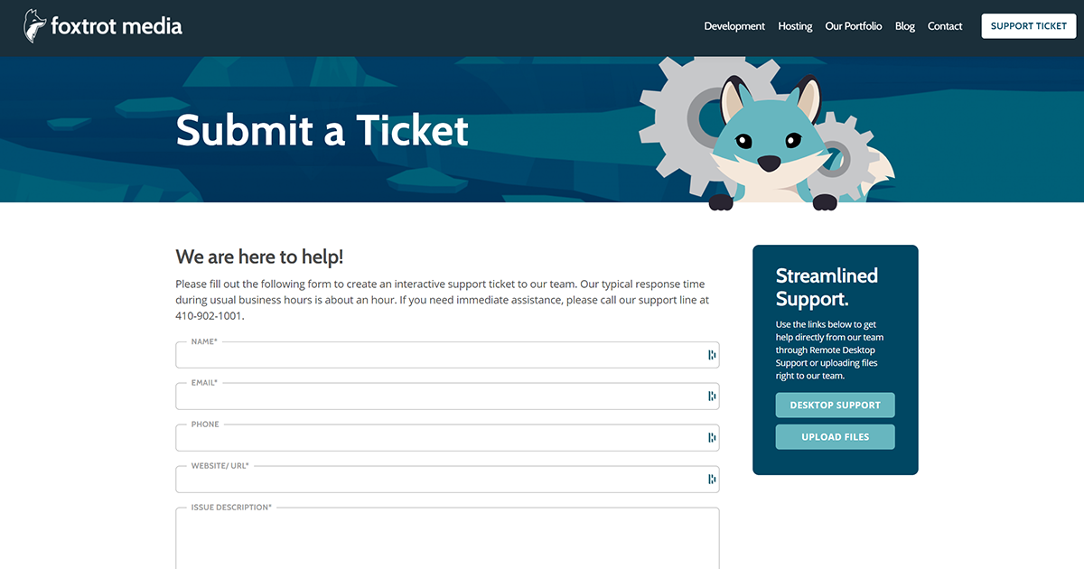Customer Support | Foxtrot Media, Inc.